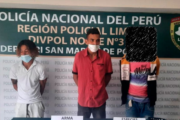 Smp Agentes De La Pnp Desarticulan Banda Delictiva ‘los Cogoteros De